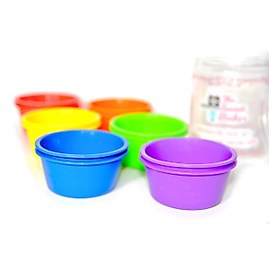 The Sweet Baker | Professional Jumbo Silicone Baking Cups | Premium 12 Piece Set | Reusable Cupcake Muffin Pans | BPA Free