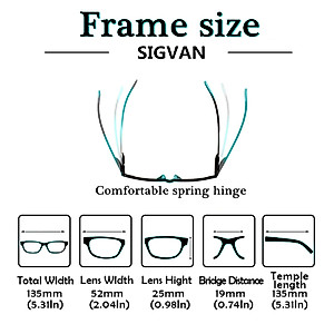 5 Pack Spring Hinge Reading Glasses Rectangular Fashion Quality Readers for Men and Women (5 Pack Mix, 3.0)