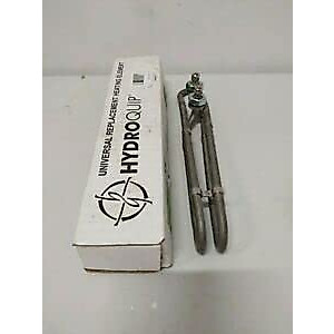 HydroQuip 5.5KW, 240 Volt Flo-Thru Universal Heating Element with Mounting Hardware for Swimming Pools or Spas Electric Heaters