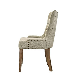 Acme Furniture Yotam Side Chair, Beige
