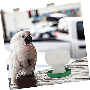 2pcs Nipple Tool Holder Nippler Bird Bowl Pet Waterer Finch Cockatiel Drinker Accessories Auto Plastic Supplies As Feeder Chinchilla Shown Autodrinker Quail Automatic Chicken