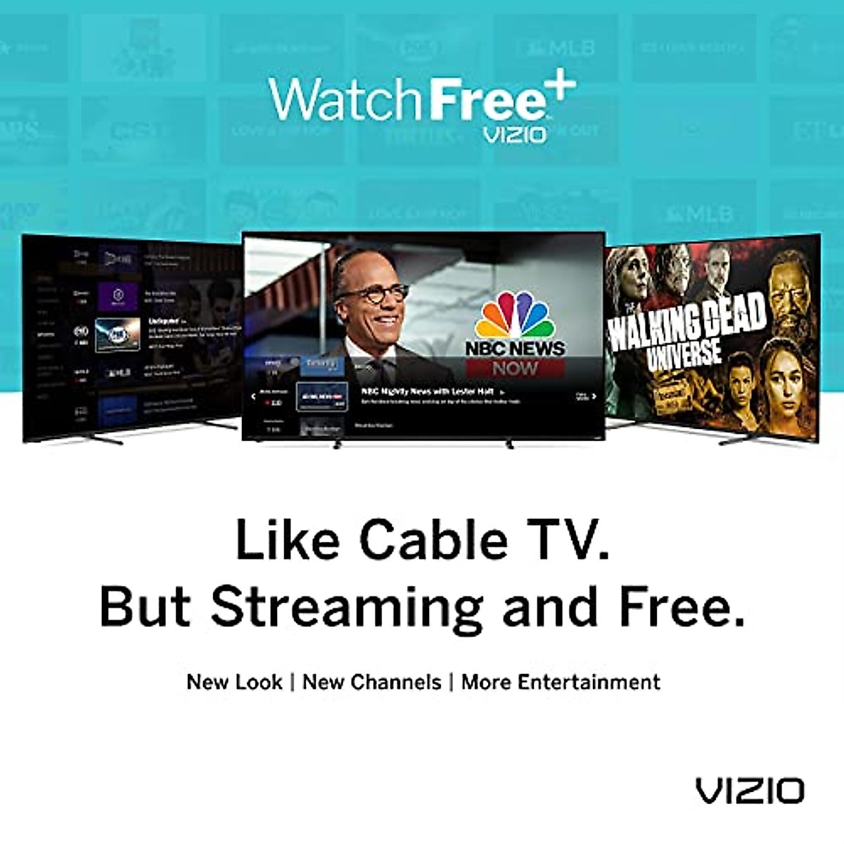 VIZIO 24-inch D-Series Full HD 1080p Smart TV with Apple AirPlay and Chromecast Built-in, Screen Mirroring for Second Screens, & 150+ Free Streaming Channels, D24f-J09, 2021 Model (Renewed)