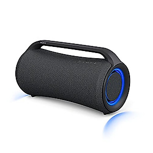 Sony SRS-XG500 X-Series Wireless Portable Bluetooth Boombox Party-Speaker with Big Powerful Sound, IP66 Water-resistant and Dustproof, 30 Hour-Battery, LED Ring Lighting, Speaker for Home and Outdoor
