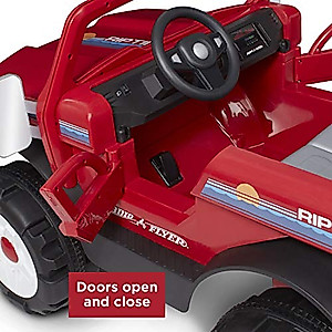 Radio Flyer Riptide Car | Outdoor Power Ride On Toy | Ages 3+ (Amazon Exclusive) Red