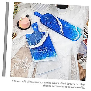 2Pcs Jewelry molds for epoxy Resin Hand Mold de resina epoxica epoxy Resin molds Jewelry Tray de para gelatinas Silicone molds Handle Accessories Silica Gel