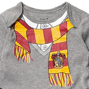 Warner Bros. Harry Potter Gryffindor Toddler Girls Tulle Costume Dress and Headband Gray/Red 2T