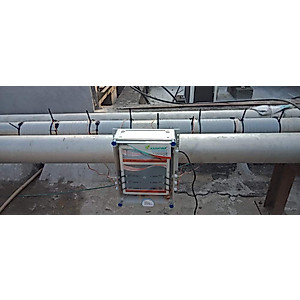 KASHYAP K200 Hard Water Mineral Descaler (up to 10 inch pipes / 1,100 GPM) with water softener and clean water benefits