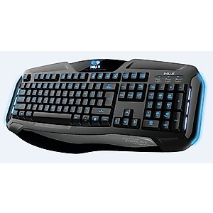 E-Blue Cobra Reinforcement-R Backlit Gaming Keyboard (EKM705BKUS-IU)