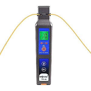 ORIENTEK TFI-40 Optical Fiber Identifier All-in-one Chuck Live with 10mw VFL 800nm-1700nm Fiber Detector Fiber Traffic Identifier OFI