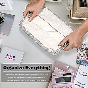 ReNext Storage Bins, Foldable Colors Storage Bin Closet Toy Box Container Organizer Fabric Basket