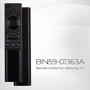 Original OEM BN59-01363A TV Voice Remote Control for Samsung Smart TVs Compatible with QLED Series
