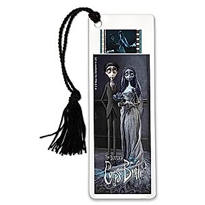Tim Burton’s Corpse Bride – Victor and Emily - 2" x 6" FilmCells Bookmark - Features Real Clip of 35mm Film from The Movie - Officially Licensed Collectible