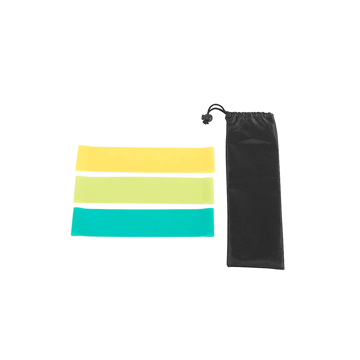 CAP Barbell HHFS-003 Cap 3 Resistance Loop Bands with Storage Bag