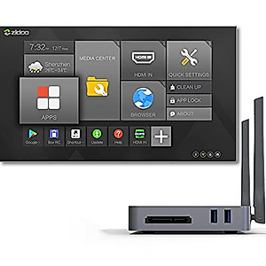 zidoo Z9X 4K HDR Media Player, 4K Android TV Box, Android 9.0 OS, Hexa-Core 64Bit Processor 2G+16G, VS10 Image Quality Engine, HDR10+ MKV, for Video & Audio Playback
