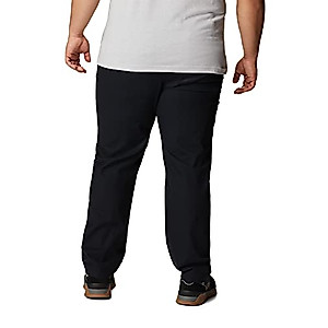 Columbia Flex ROC Pant Mens, Abyss, 42W x 32L Big Tall Black
