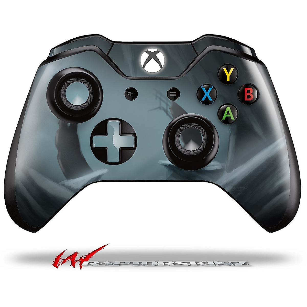 WraptorSkinz Decal Style Vinyl Skin Wrap Compatible with Xbox One Original Wireless Controller Destiny
