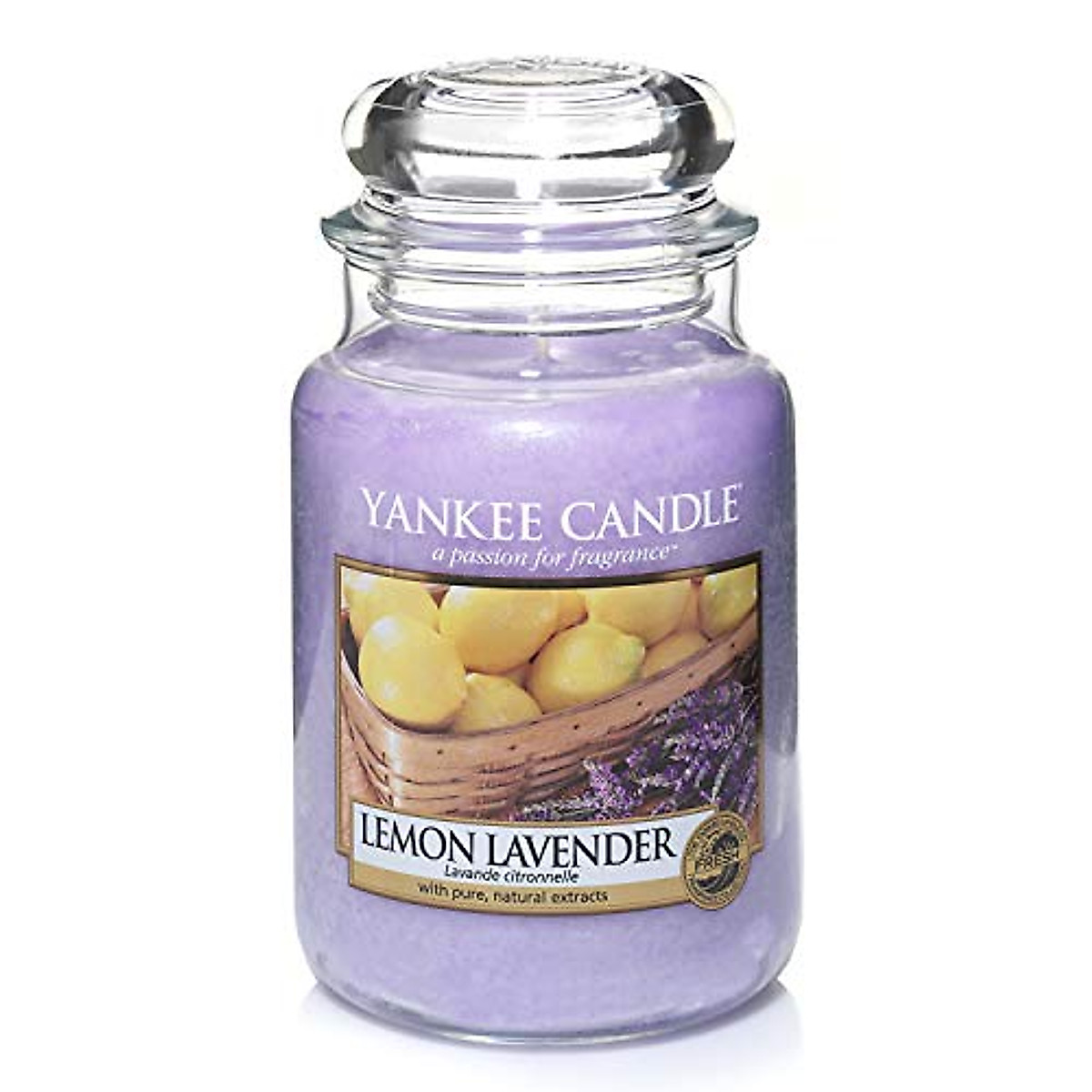 Yankee Candle 1073481EZ Large Jar Candle Lemon Lavender & Large Jar Candle Lilac Blossoms