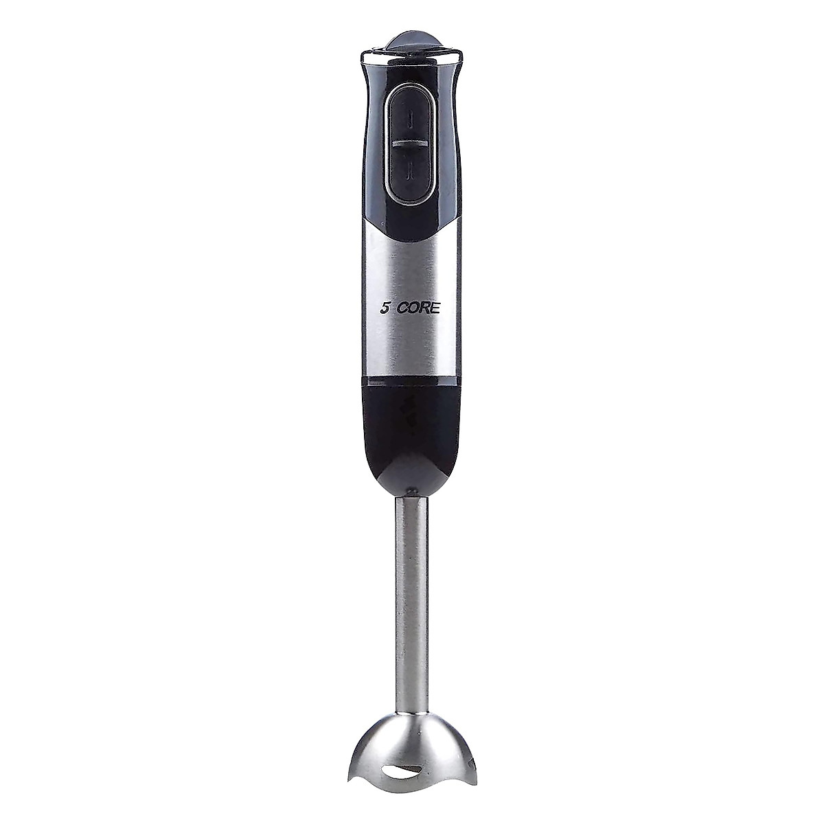 5 Core Immersion Blender Handheld Electric Whisk Hand Blender 8-Speed 500W Hand Held Stick Blender with Food Grade Stainless Steel Blades for Perfect for Smoothies Puree Baby Food Soup