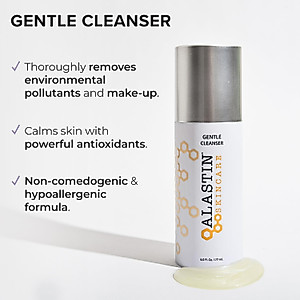ALASTIN Skincare Gentle Cleanser Foaming Gel Face Wash (6 oz) | Soothing & Nourishing for Dry Skin | Cleansing Foam Removes Oil, Dirt, & Make-up