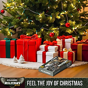 USA Electric Train Set for Kids Ages 3-8 - Military Toy Polar Train Model with Helicopter, Tank, Soldiers & Tracks for Boys - Fun Birthday Toy for Ages 4-7