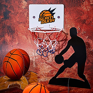 24 Pieces Basketball Centerpieces Basketball Table Decorating Slam Party Supplies Basketball Player Silhouette Basketball Cutouts Basketball Graduation Rave Party Decorations for Birthday Baby Shower