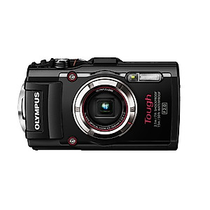 Olympus TG-3 Waterproof 16 MP Digital Camera (Black) - International Version (No Warranty)