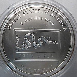 2006 P Benjamin Franklin Commemorative Uncirculated Scientist Silver Dollar $1 Mint State US Mint