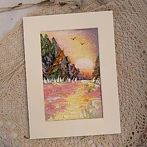 skyDrama 10-Pack Uncut Acid-Free Picture Mat Boards - 11x14 - White - for Photography, Art & Craft