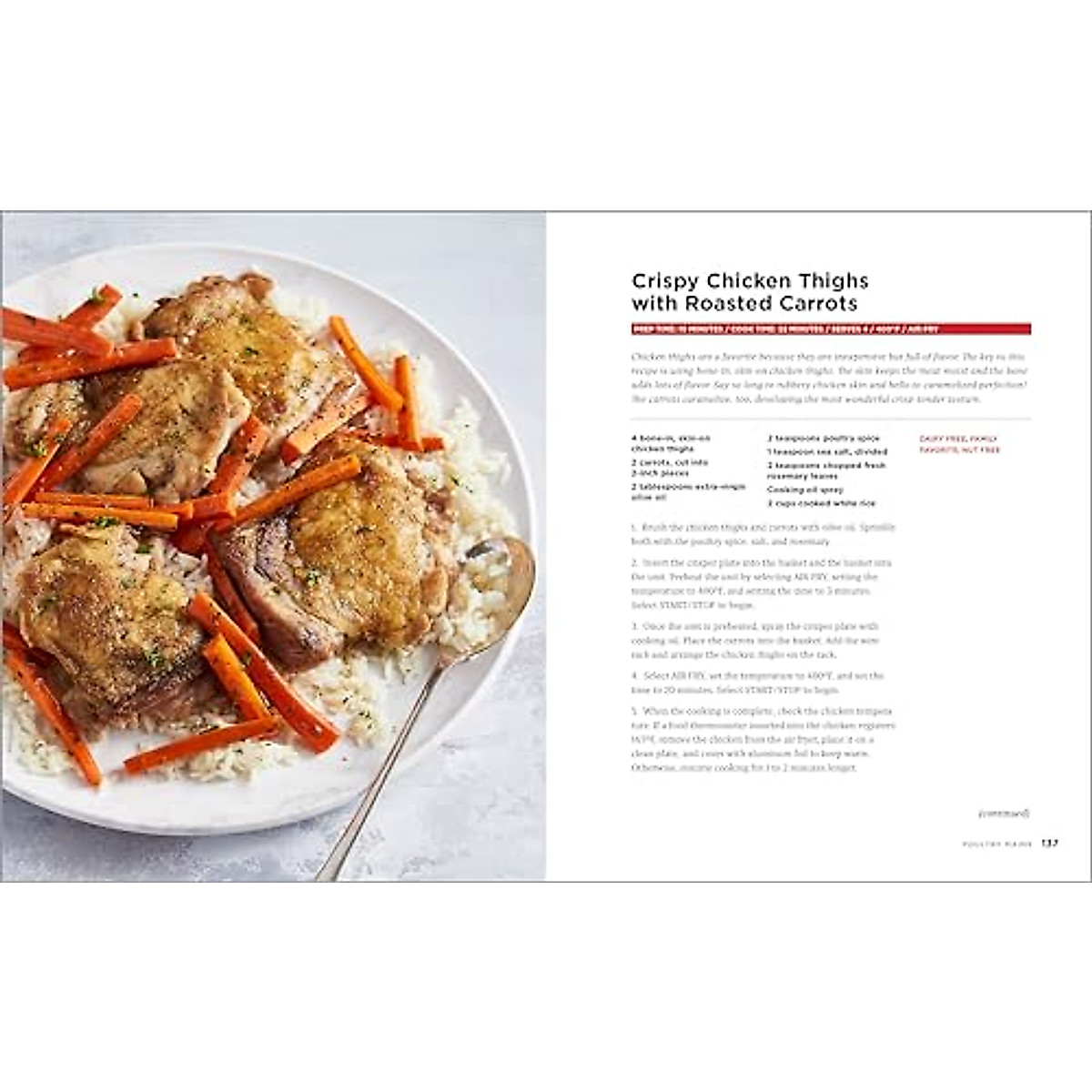 The Official Ninja Air Fryer Cookbook for Beginners: 75+ Recipes for Faster, Healthier, & Crispier Fried Favorites (Ninja Cookbooks)