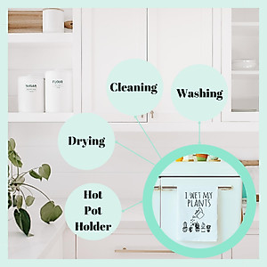 Funny Kitchen Towel, Sweet Carrot Lime, Flour Sack Dish Towel, Sweet Housewarming Gift, White