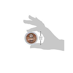 Victor Allen's Coffee Milk Chocolate Flavored Hot Cocoa Mix, 42 Count, Single Serve K-Cup Pods for Keurig K-Cup Brewers