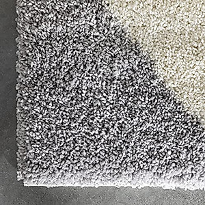 Well Woven Arden Reily Mid-Century Modern Geometric Triangle Pattern Yellow 3'11" x 5'3" Area Rug