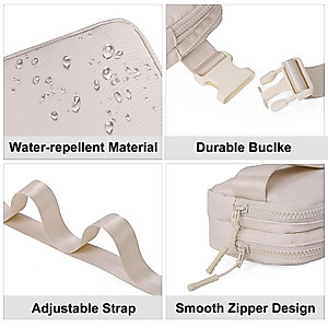 CLUCI Backpack Purse + Small Belt Bag for Women