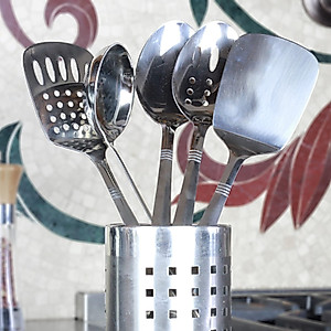 Chef Craft Select Slotted Spoon, 13 inch, Stainless Steel