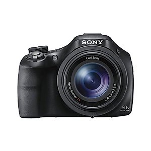 Sony HX400V Compact Digital Camera with 50x Optical Zoom, Black