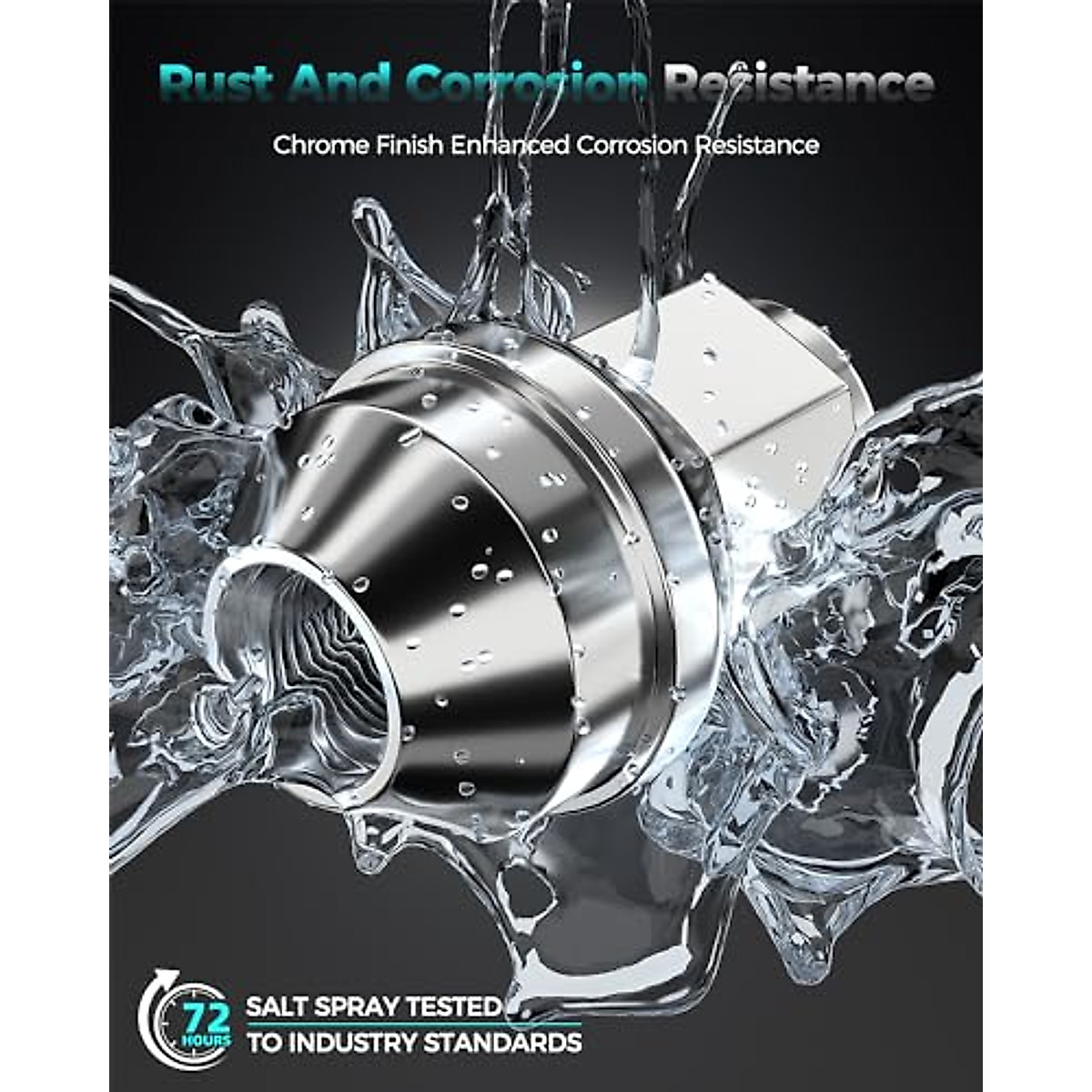 ZOFFI 24pcs M14x1.5 One-Piece Chrome OEM Factory Style Large Acorn Seat Lug Nuts Replacement for 2015-2020 Ford F150 Expedition Lincoln Navigator Factory Wheels