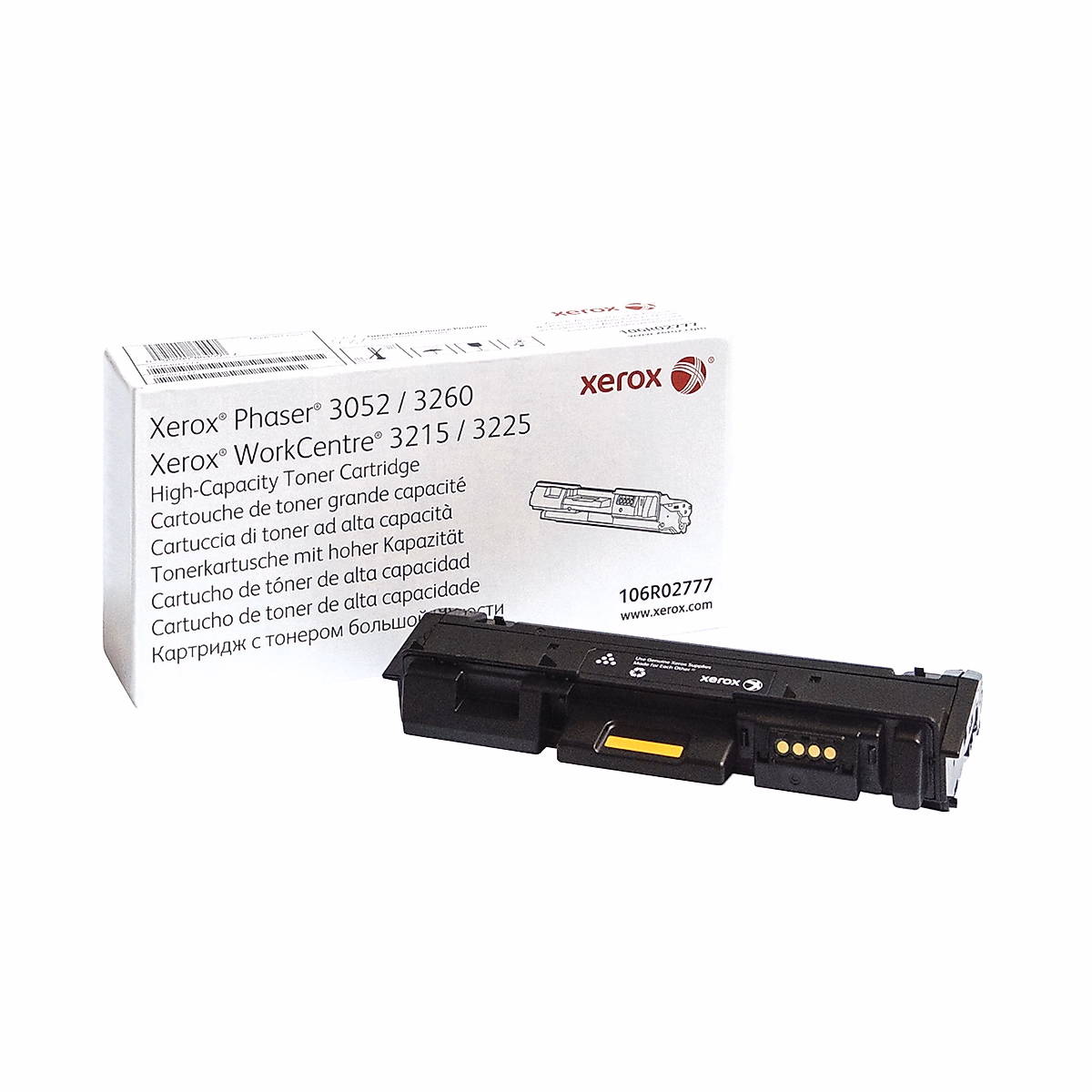 Xerox Phaser 3260/ Workcentre 3225 Black High Capacity Toner-Cartridge (3,000 Pages) - 106R02777