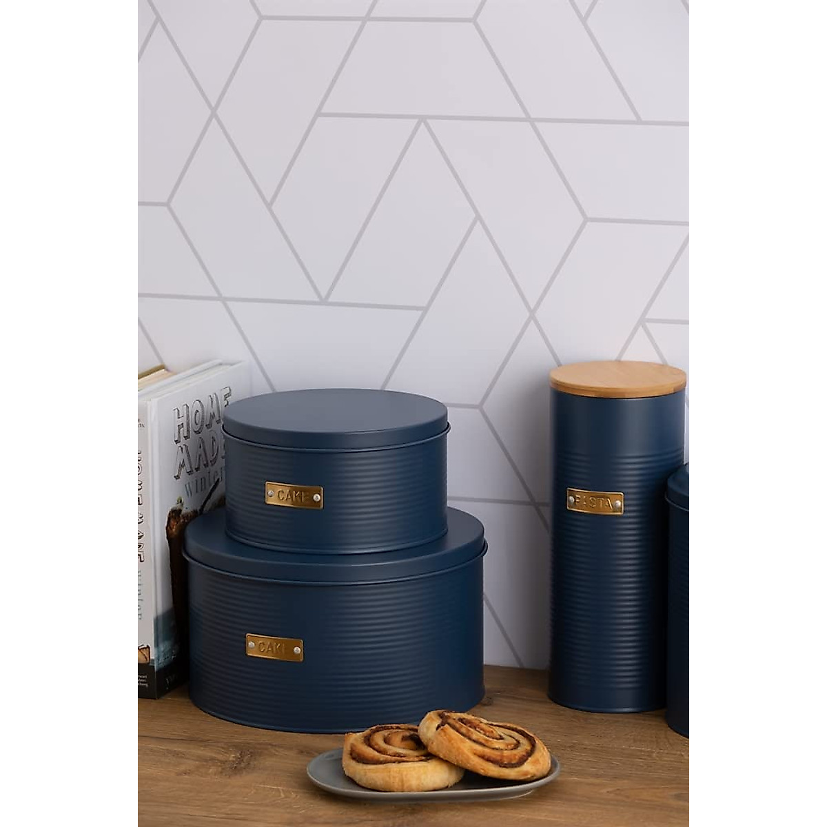 Typhoon Otto Collection | Set of 2 Cake Tins - Navy