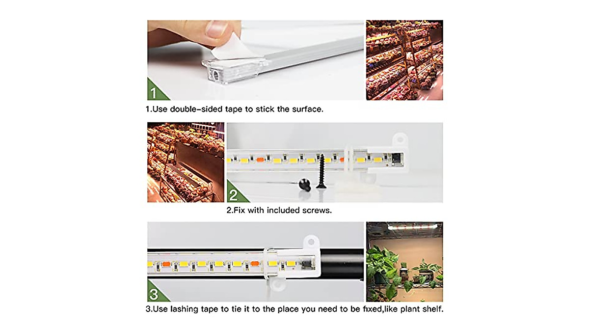 GYTF LED Grow Light Strips - Enhance Indoor Plant Growth