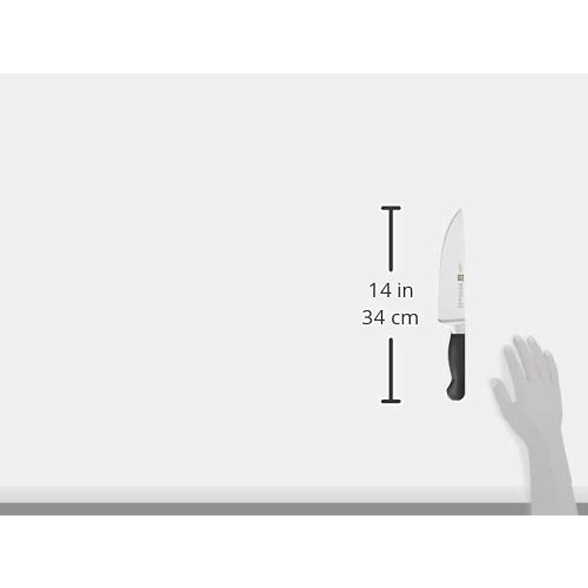 ZWILLING Pure Chef's Knife, 8-inch, Black