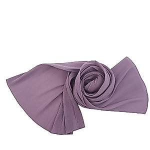 Al-Mansee Modesty Chiffon Hijabs (Chiffon #23 Amethyst Lilac)