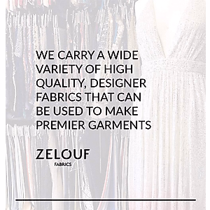 Zelouf Fabrics Black Triple Mesh - Fabric by The Yard - Solid, Printed, and Novelty Fabrics Ideal for Sewing Garments, Wedding Dresses, Costumes, Special Occasions, Tablecloths, Crafts, and DIY…