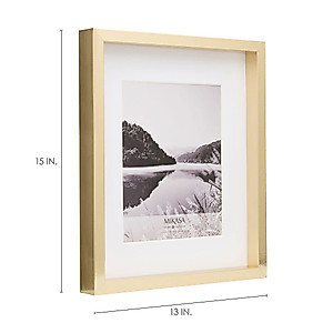 Mikasa Gold Gallery Frame-11 x 14 Matted to 8 x 10