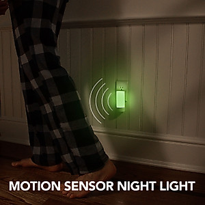 Sunbeam 3-Pack Emergency Power Failure Night Lights, 5-in-1, Multi-Color LED Light, Automatic Dusk to Dawn, Motion Sensor for Bedrooms, Hallways, Black Outs, Foldable Plug Flashlight, Rechargeable