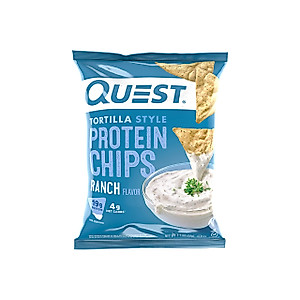 Quest Nutrition Protein Chips Bundle - Ranch, Cheddar & Sour Cream (Pack of 24)