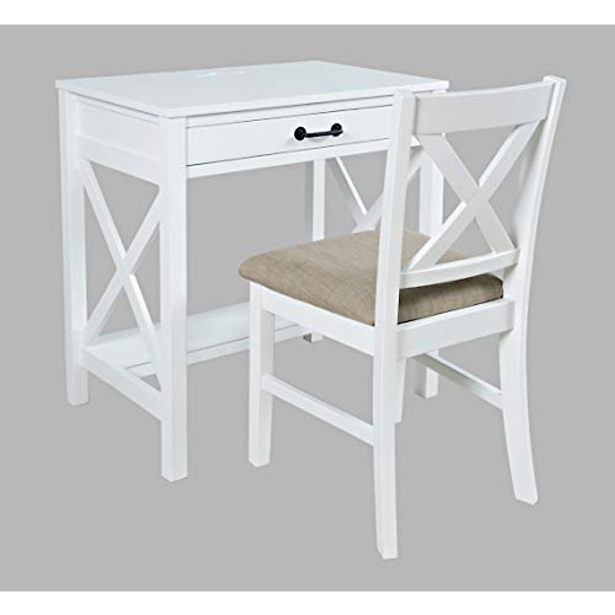 Jofran Inc. Hobson Compact USB Charging Desk