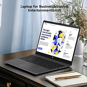HP 15.6" FHD Business Laptop 2025 Lastest with AMD Ryzen 7 7730U, 64GB RAM |2TB SSD，Numeric Keypad, Webcam, Permanent Window 11 Pro&MS Office Pro 2024,WiFi 6& Bluetooth 5.3