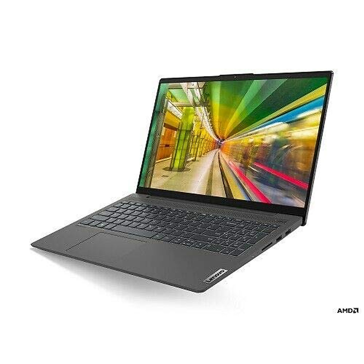 Lenovo IdeaPad 5 15.6" FHD (1920 x 1080), Fingerprint Reader, AMD Ryzen 7 5700U up to 1.8 GHz, 8cores, 16GB DDR4 RAM, 512GB SSD Storage, Bluetooth, HDMI, Win 10, EAT Cloth, Grey
