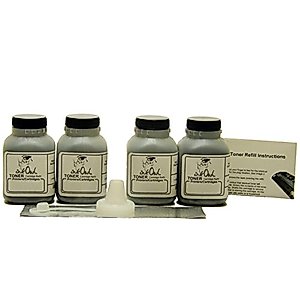 InkOwl Toner Refill Kit Replacement for Brother TN-420, TN-450 (4-Pack)