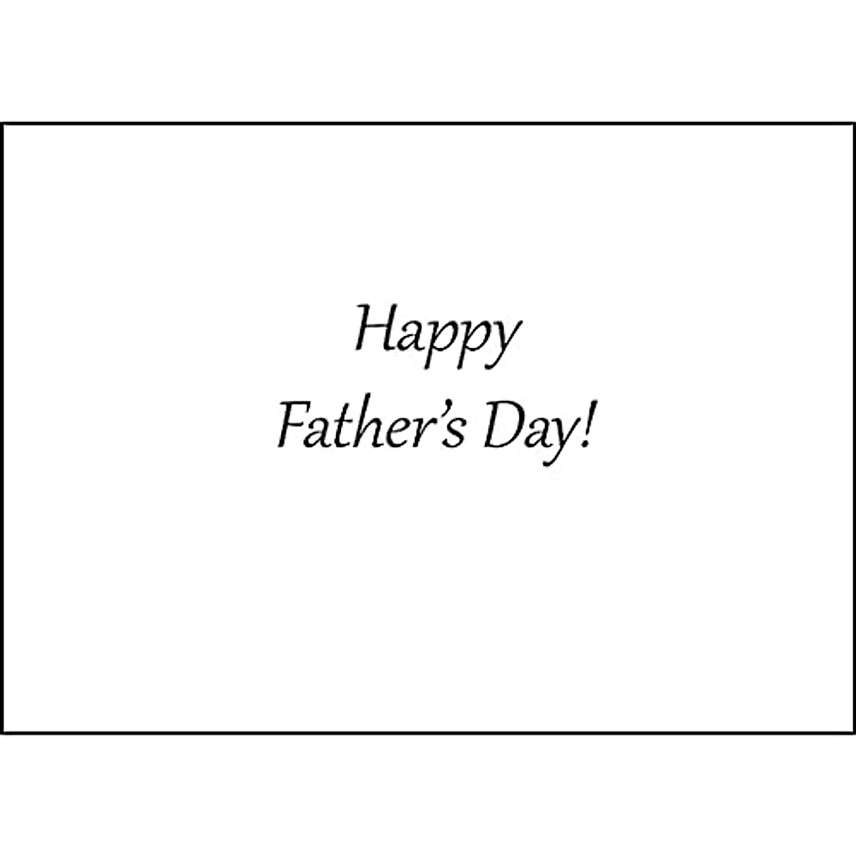 Will Davis Studios Ferrari F40 Fine Art Photography Father's Day Greeting Card (Inside Reads: Happy Father's Day!)